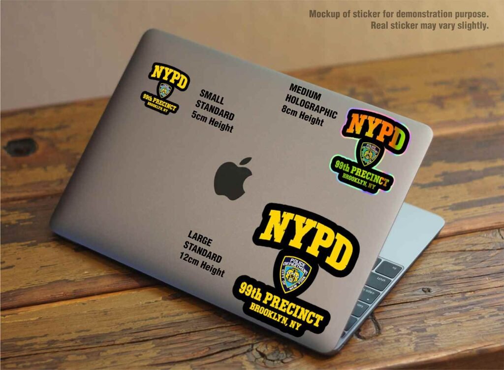 [STICKERS] BROOKLYN NINE NINE - NYPD 99th PRECINCT - Replique Tees