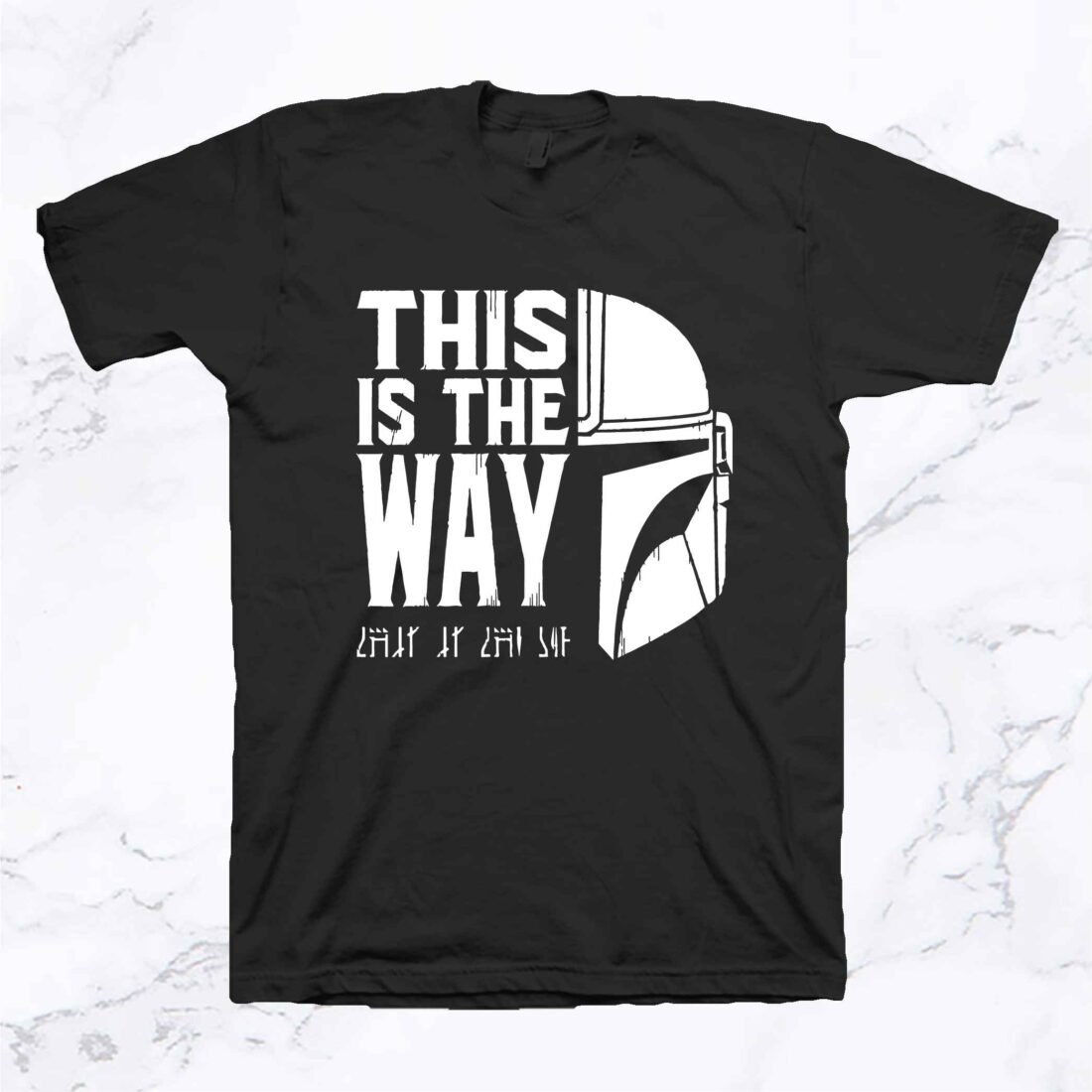 OVERSIZE - THIS IS THE WAY MANDALORIAN - Replique Tees