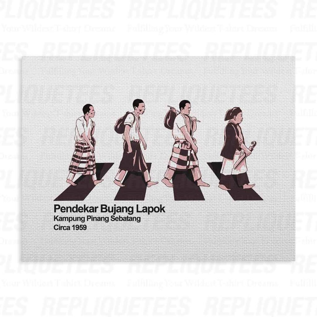 CANVAS ART - P RAMLEE - BUJANG LAPOK - ABBEY ROAD - Replique Tees