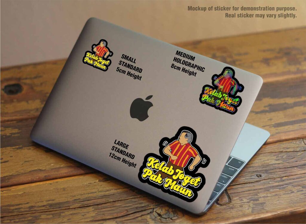 [STICKERS] KELAB JOGET PAK MAUN - Replique Tees