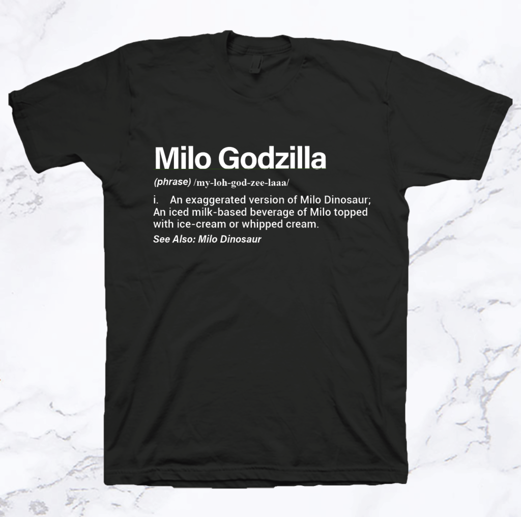 DICTIONARY - MILO GODZILLA - Replique Tees