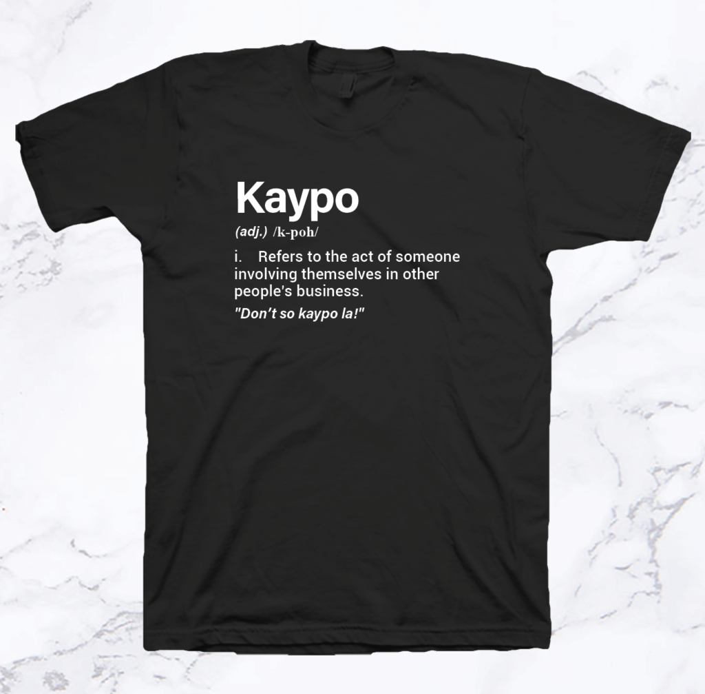 OVERSIZE - DICTIONARY - KAYPO - Replique Tees
